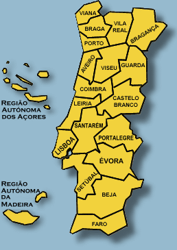 10.º ano: Organização administrativa do território Português